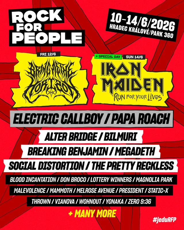Rock for People 2026 announce Bring Me The Horizon, Iron… | Kerrang!