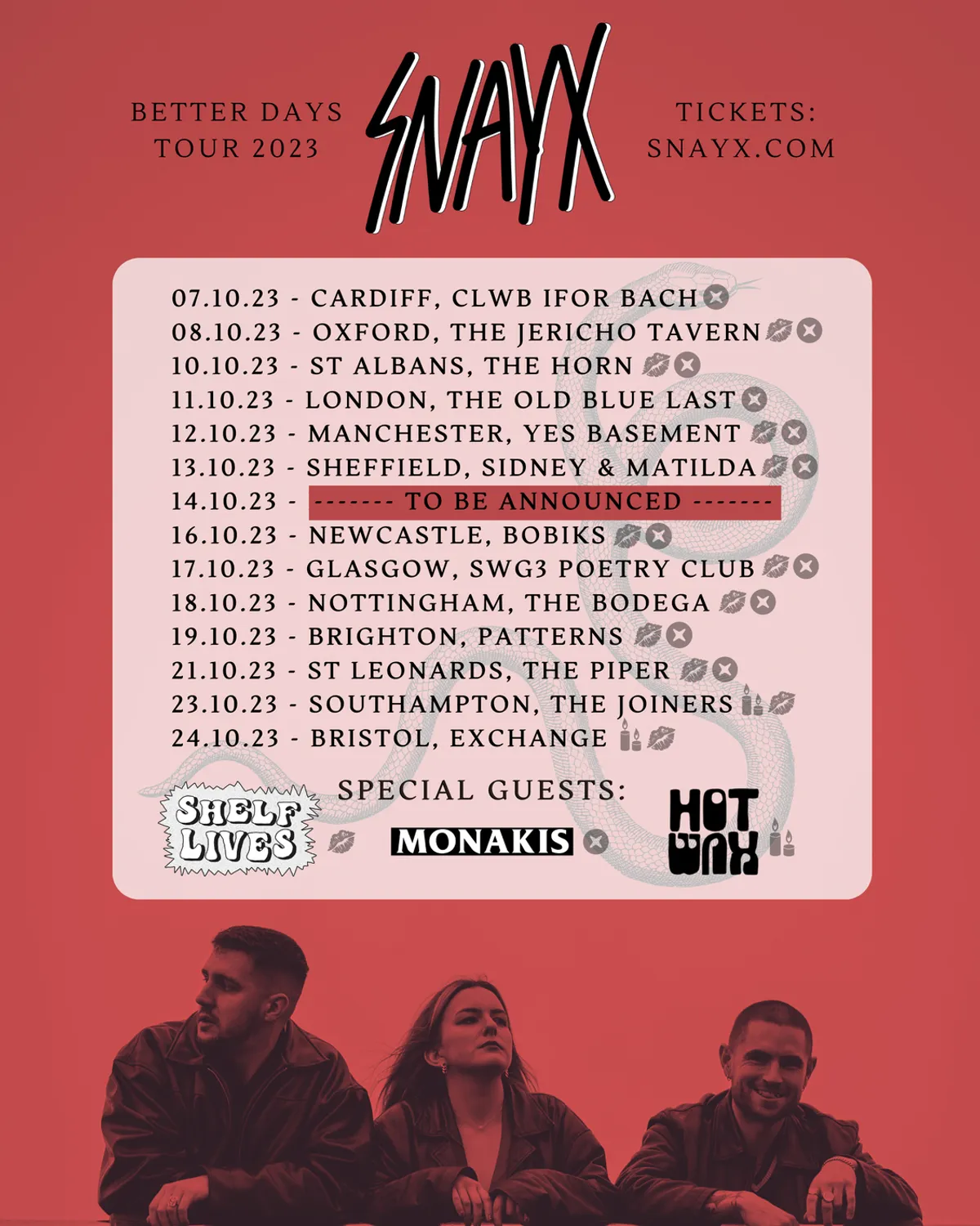 SNAYX unveil full-time drummer, drop two new singles | Kerrang!