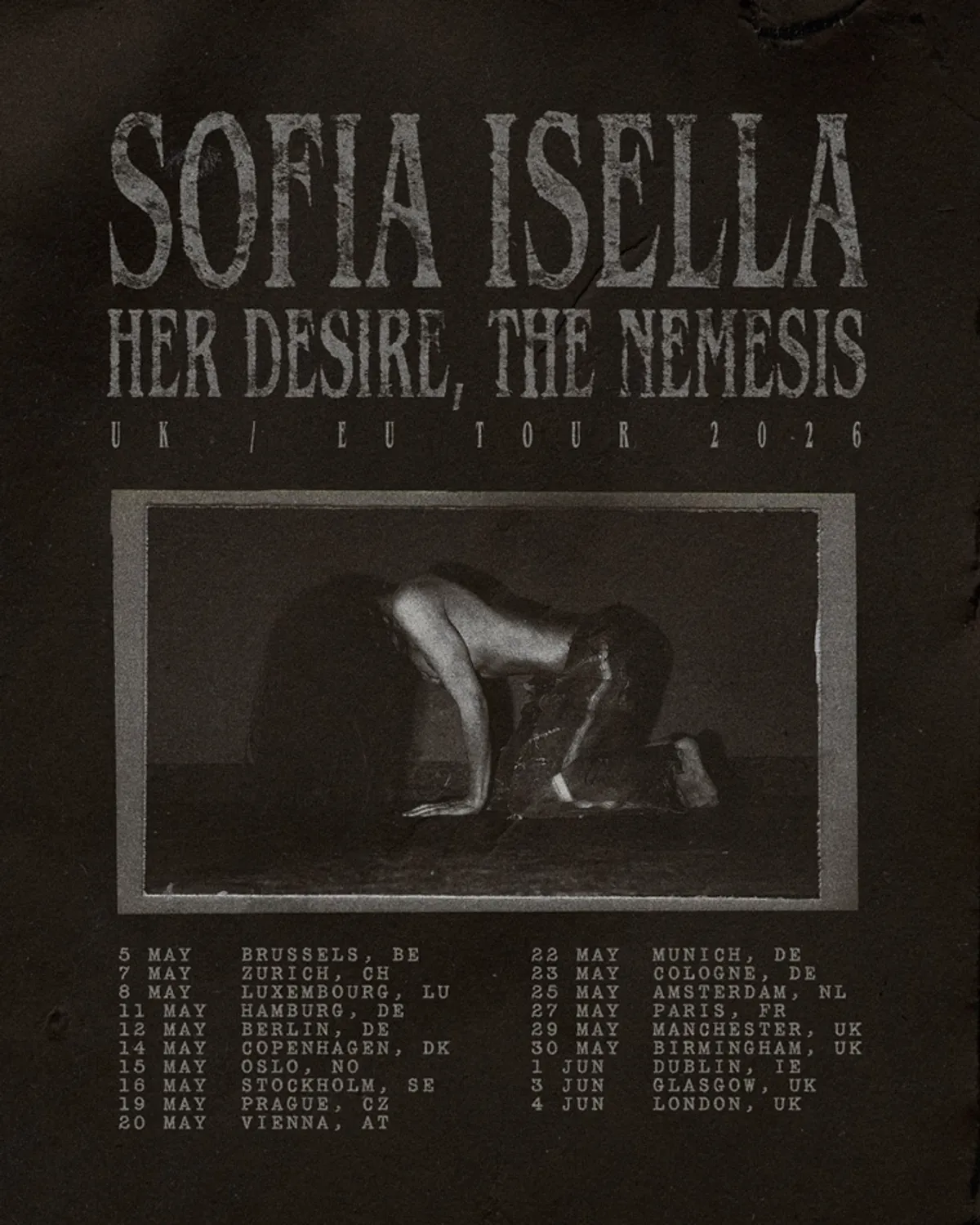 SOFIA ISELLA announces huge UK/European headline tour | Kerrang!