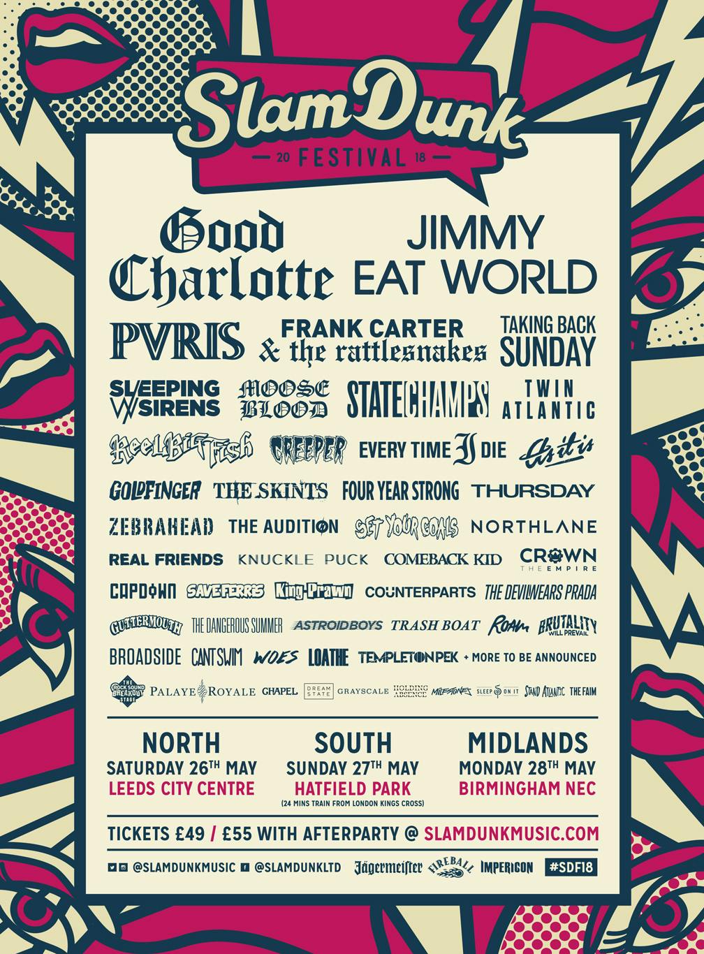11 More Bands Have Been Added To The Slam Dunk Line Up Kerrang