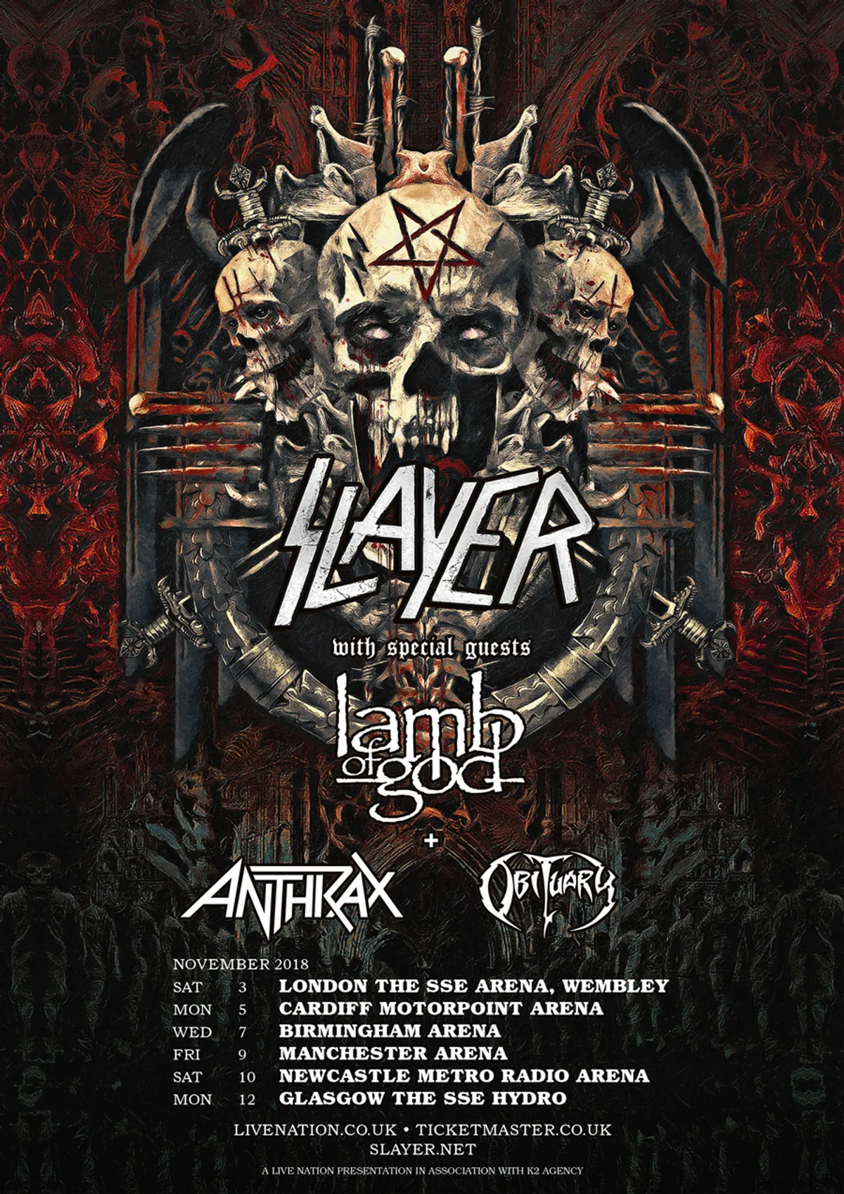 Slayer Announce Final UK And European Tour | Kerrang!