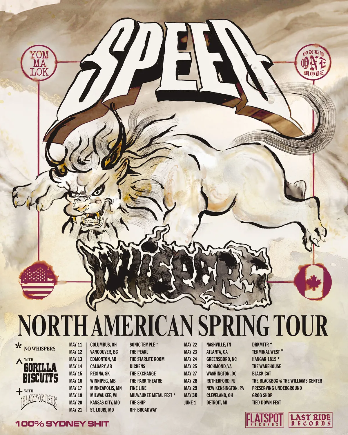Speed have announced a North American headline tour | Kerrang!