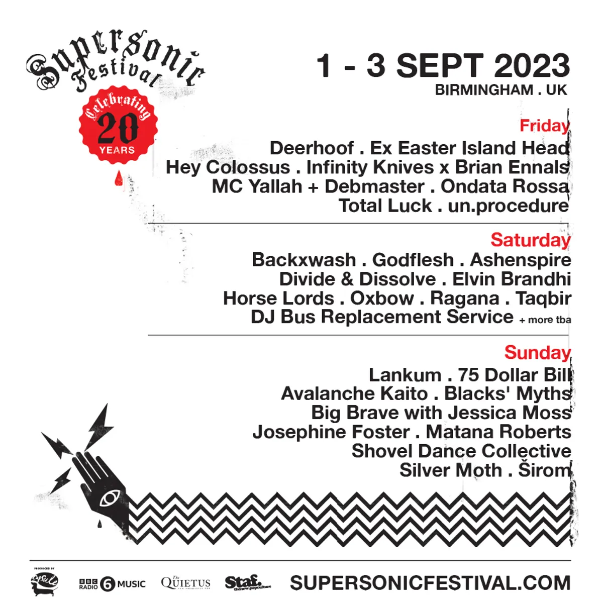 Supersonic Festival announces 2023 day splits | Kerrang!