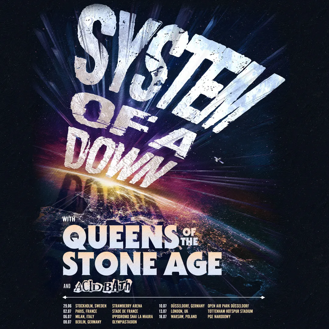 System Of A Down confirm 2026 European stadium tour | Kerrang!