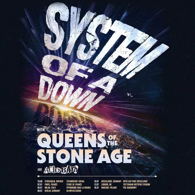 System Of A Down confirm 2026 European stadium tour | Kerrang!