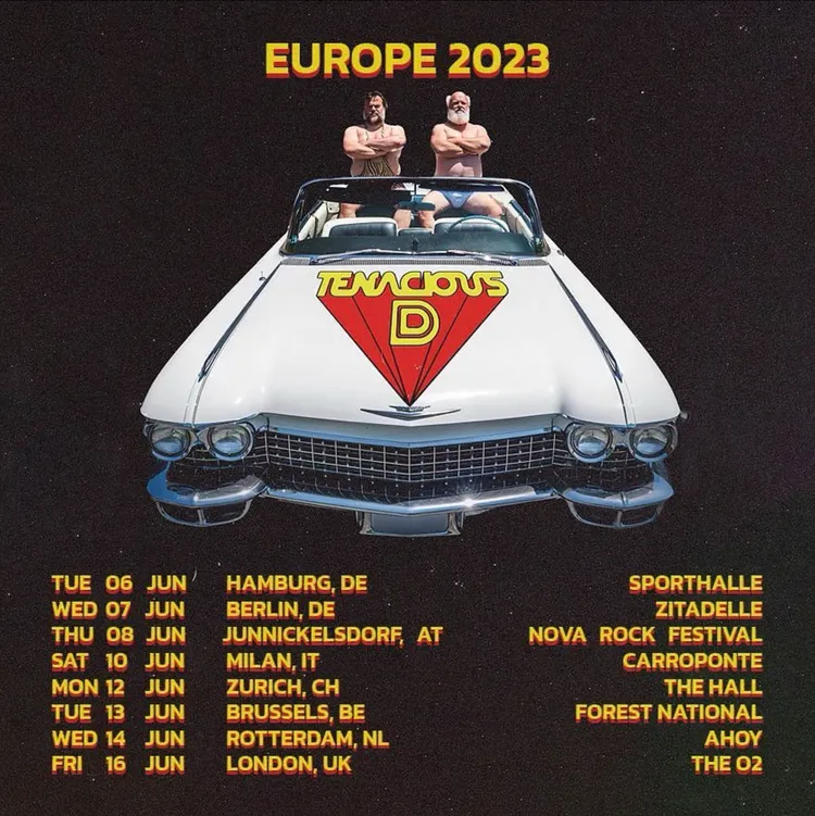 Tenacious D announce 2023 European tour including London… | Kerrang!
