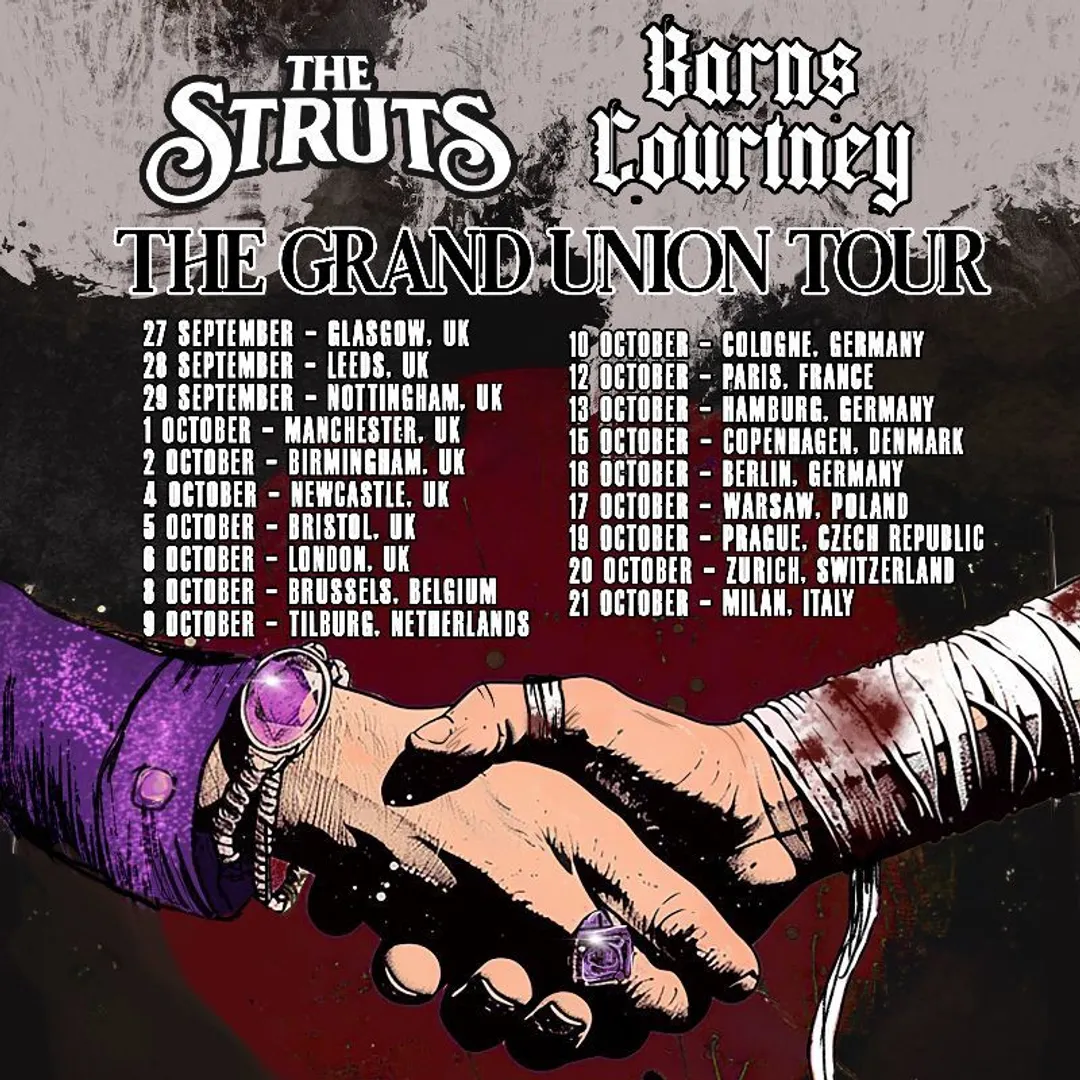 The Struts confirm UK and European tour with ﻿Barns… | Kerrang!