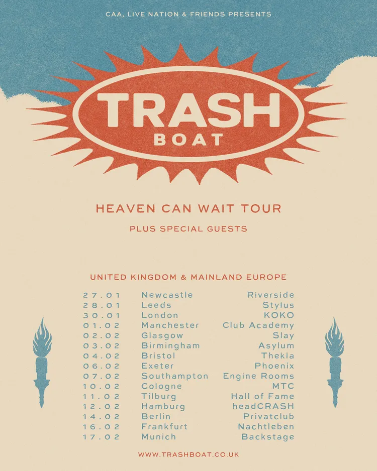 Trash Boat announce 2025 UK headline tour: “Heaven can… | Kerrang!