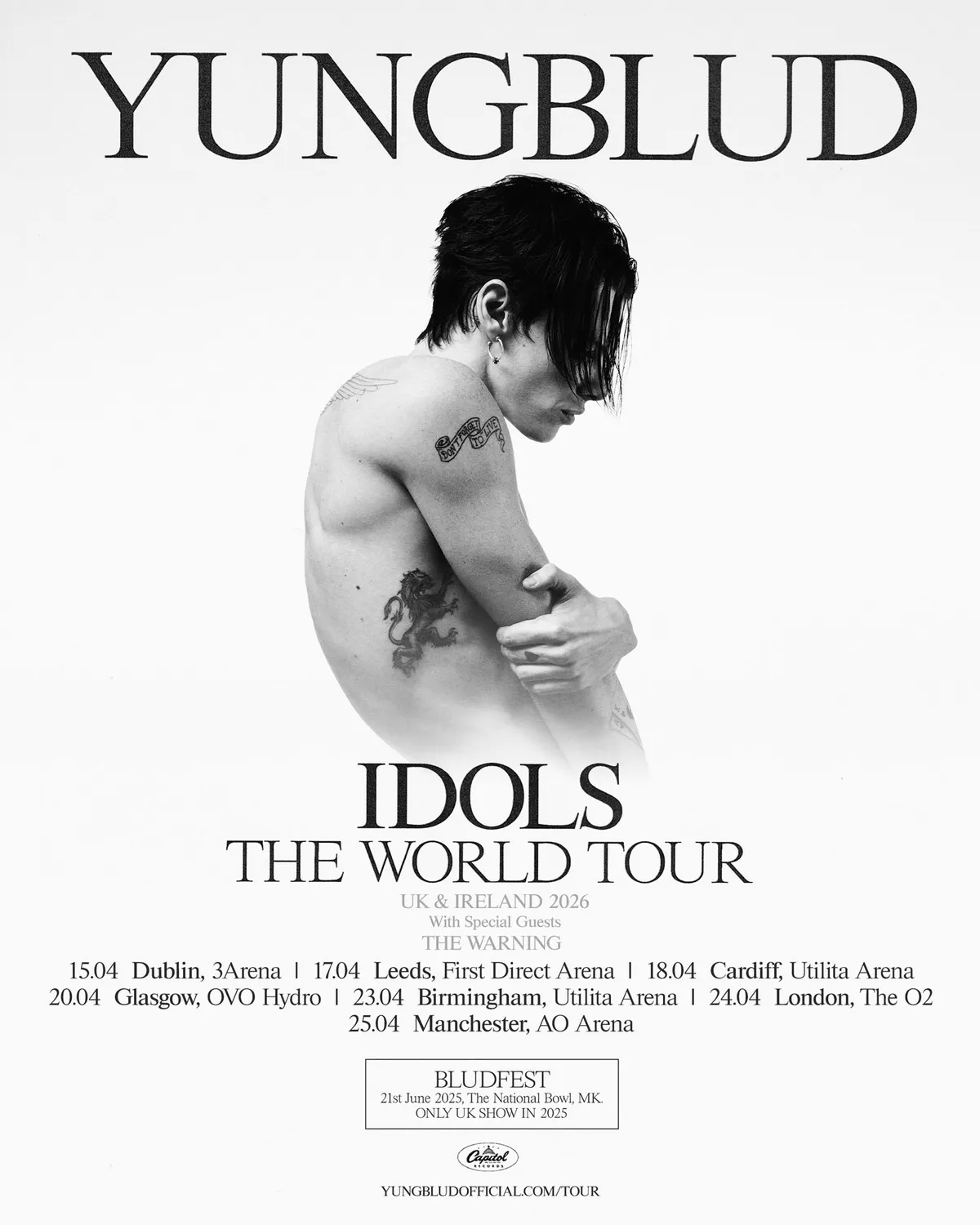 YUNGBLUD announces 2026 UK and Ireland arena tour | Kerrang!