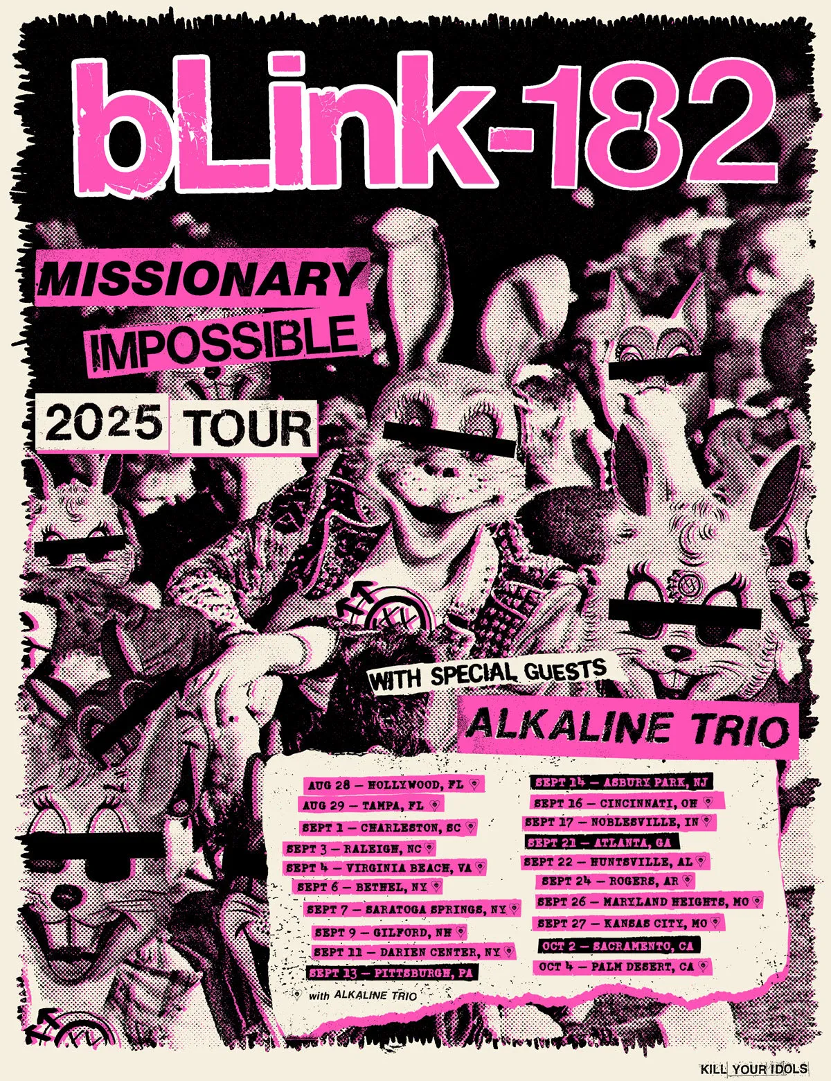 blink-182 announce Missionary Impossible tour with… | Kerrang!