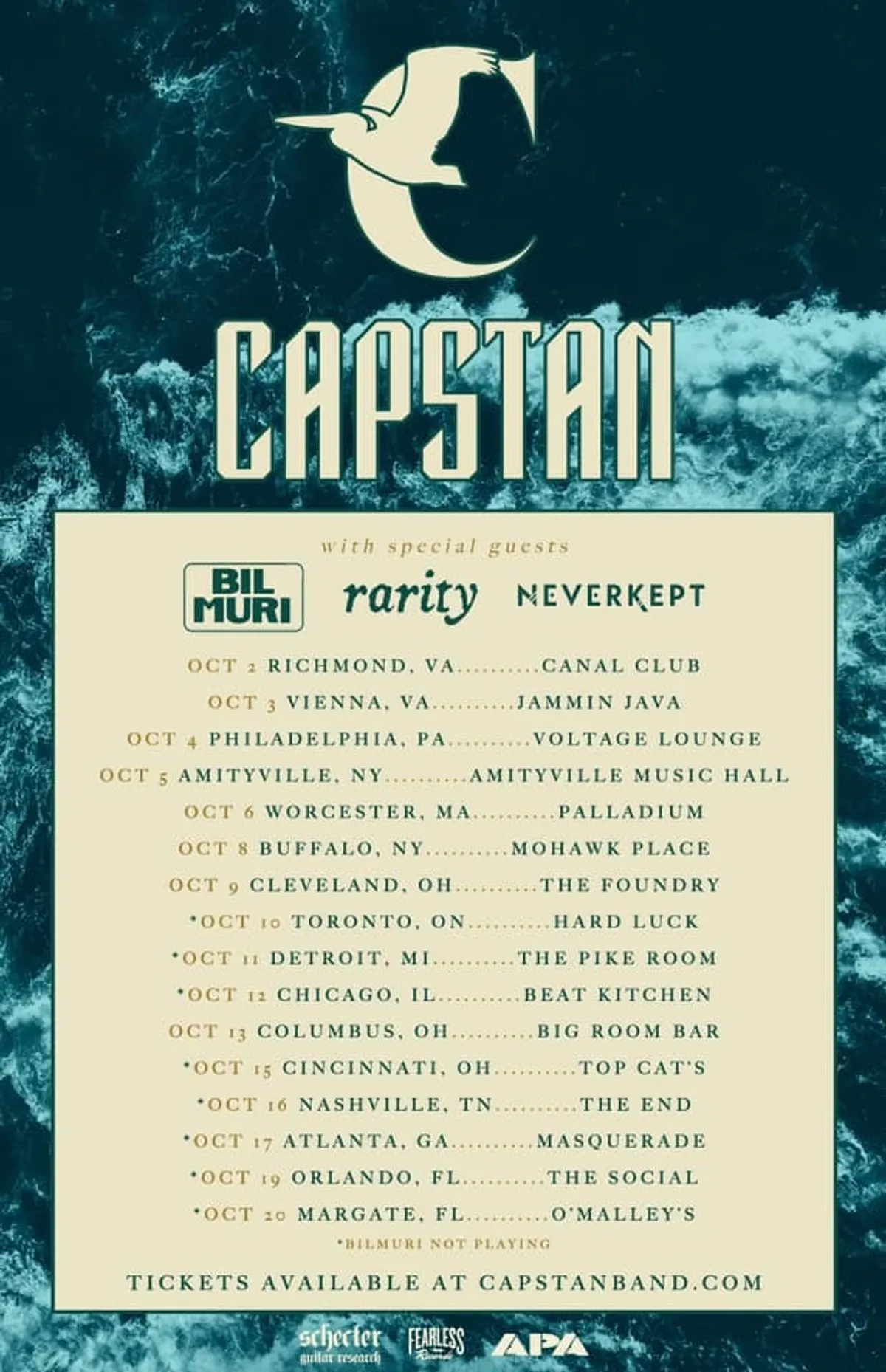 Capstan Announce Fall North American Tour | Kerrang!