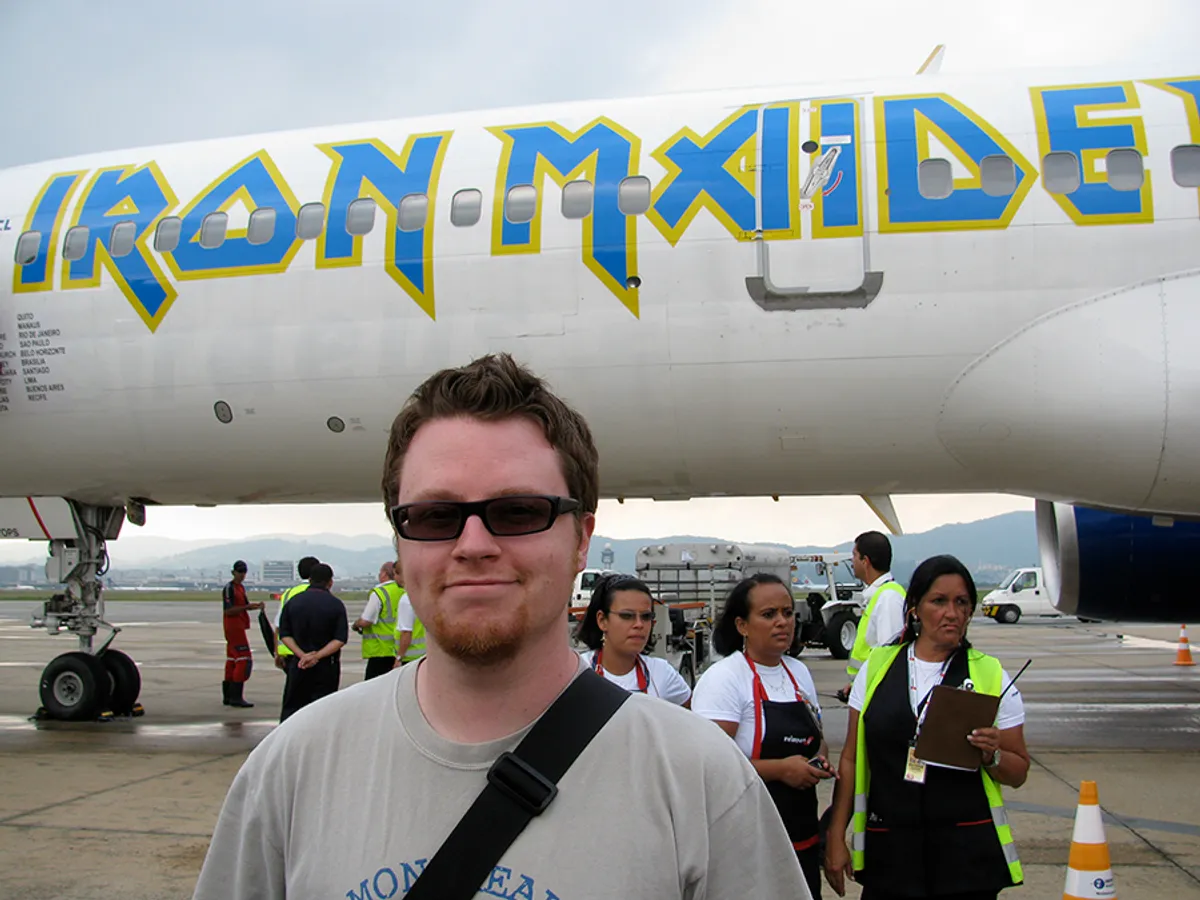 Aces High: What it’s like to fly on Iron Maiden’s Ed Force… | Kerrang!